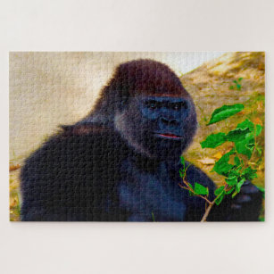 Gorilla Jigsaw Puzzles | Zazzle