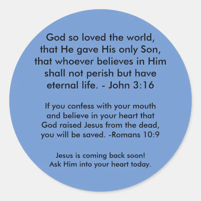 Gospel Stickers | Zazzle