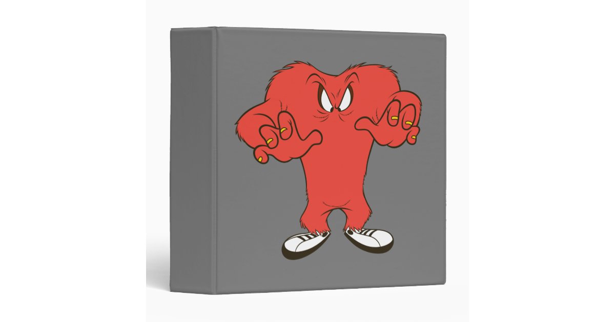 Gossamer Menacing Pose 3 Ring Binder | Zazzle