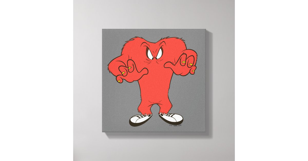 Gossamer Menacing Pose Canvas Print | Zazzle