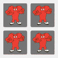 Gossamer Menacing Pose Coaster Set | Zazzle