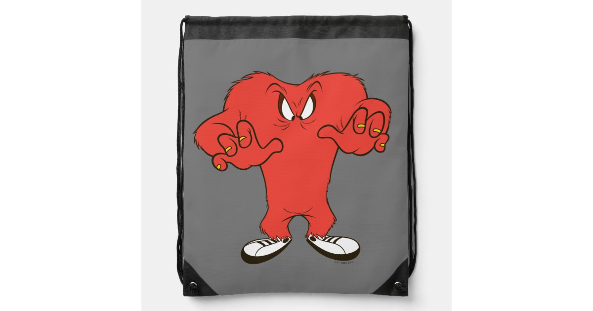 Gossamer Menacing Pose Drawstring Bag | Zazzle
