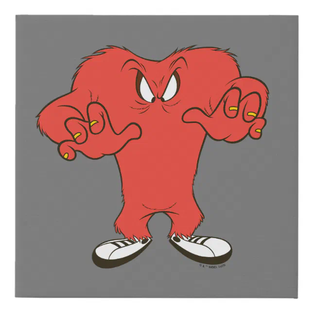 Gossamer Menacing Pose Faux Canvas Print | Zazzle