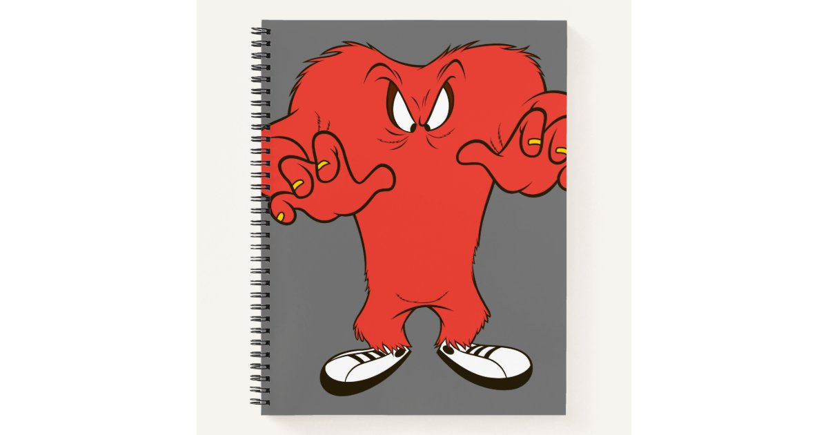 Gossamer Menacing Pose Notebook | Zazzle