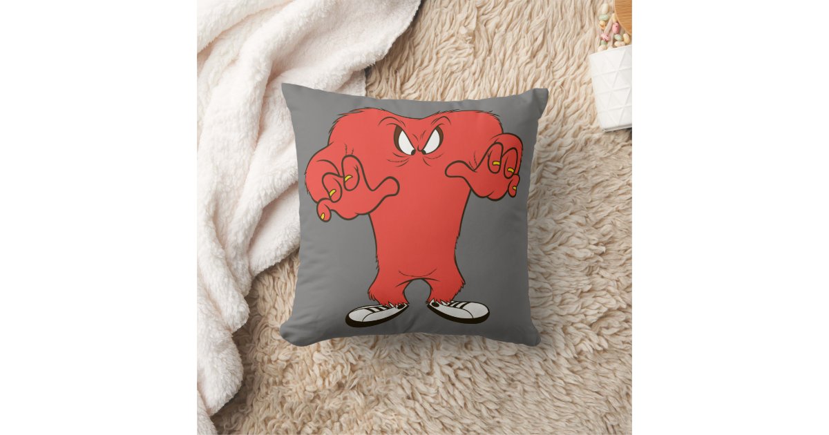 Gossamer Menacing Pose Throw Pillow | Zazzle