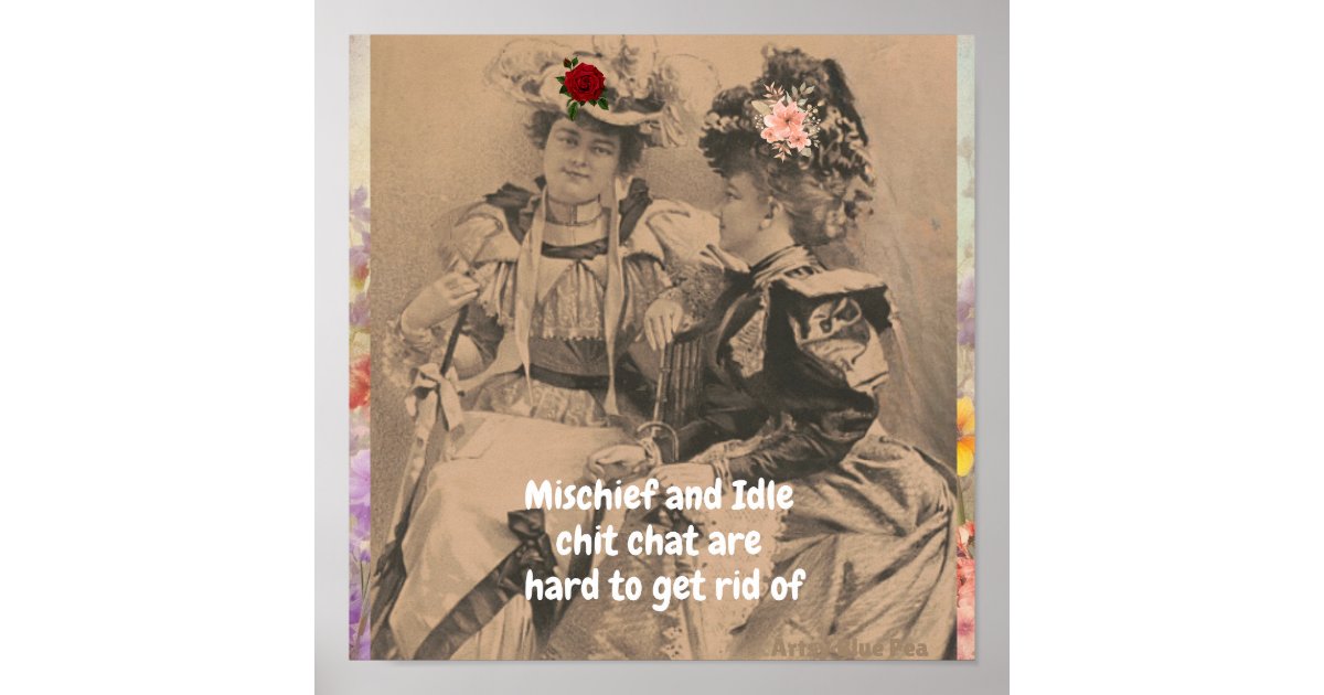 Gossip Poster | Zazzle
