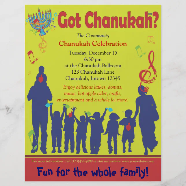 Got Chanukah Flyer | Zazzle