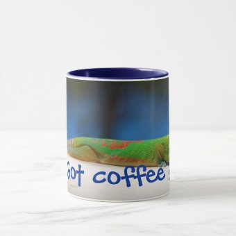Got coffee? Gecko mug | Zazzle