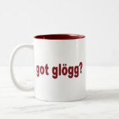 got glogg? Funny Scandinavian Two-Tone Coffee Mug | Zazzle