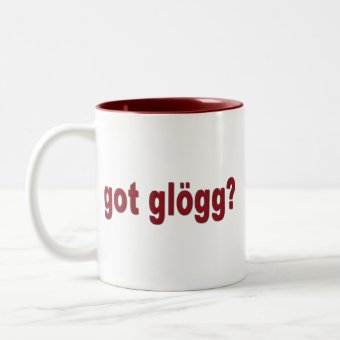 got glogg? Funny Scandinavian Two-Tone Coffee Mug | Zazzle