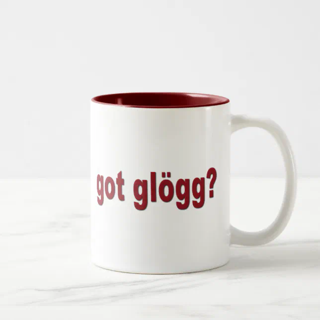 got glogg? Funny Scandinavian Two-Tone Coffee Mug | Zazzle