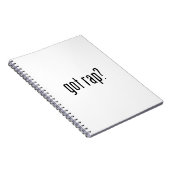 got rap? notebook | Zazzle