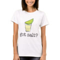 Got Salt? Tequila Shot with Lime T-Shirt | Zazzle