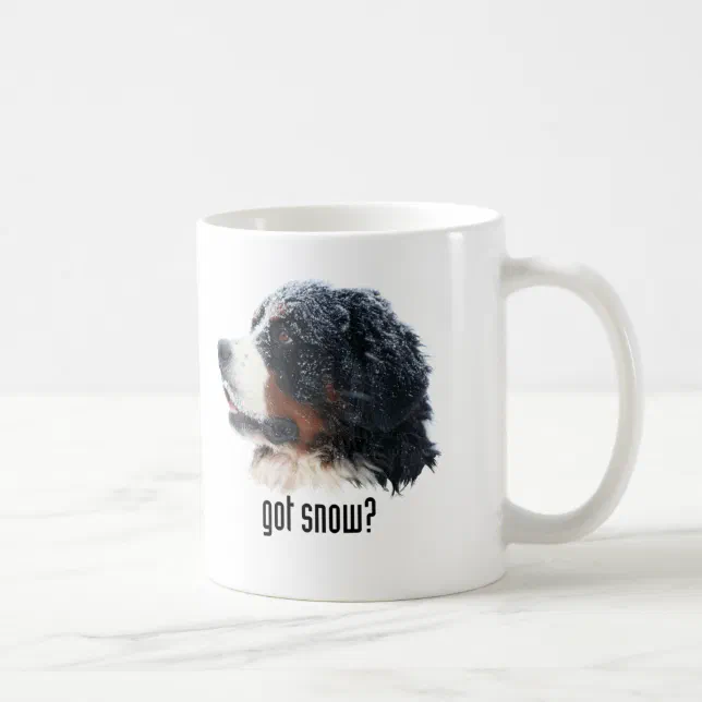 got snow? Bernese Mountain Dog Mug | Zazzle