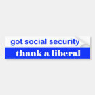 Got Social Security? Bumper Sticker | Zazzle.com