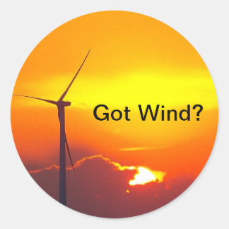 Wind Turbine Stickers | Zazzle