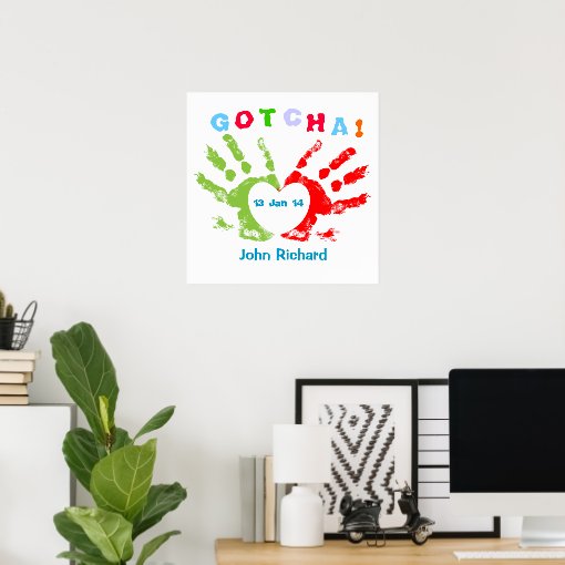 Gotcha Day Poster | Zazzle
