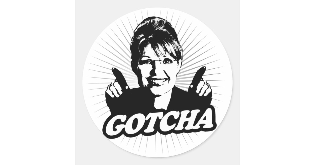 Gotcha Journalism Sticker | Zazzle