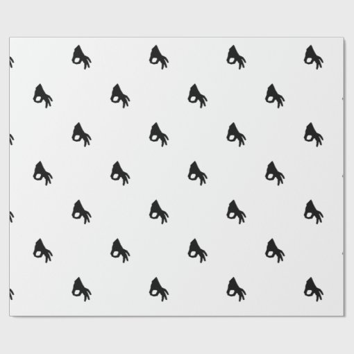 Gotcha Wrapping Paper | Zazzle