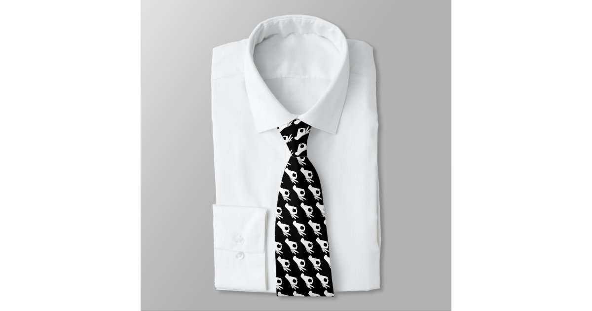 Gotcha You Looked Game Tie SMALL print | Zazzle
