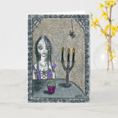 Goth Halloween Card | Zazzle