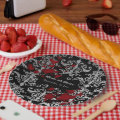 Goth vampire themed wedding paper plates | Zazzle