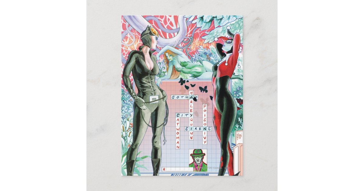 Gotham City Sirens Cv10 Postcard | Zazzle