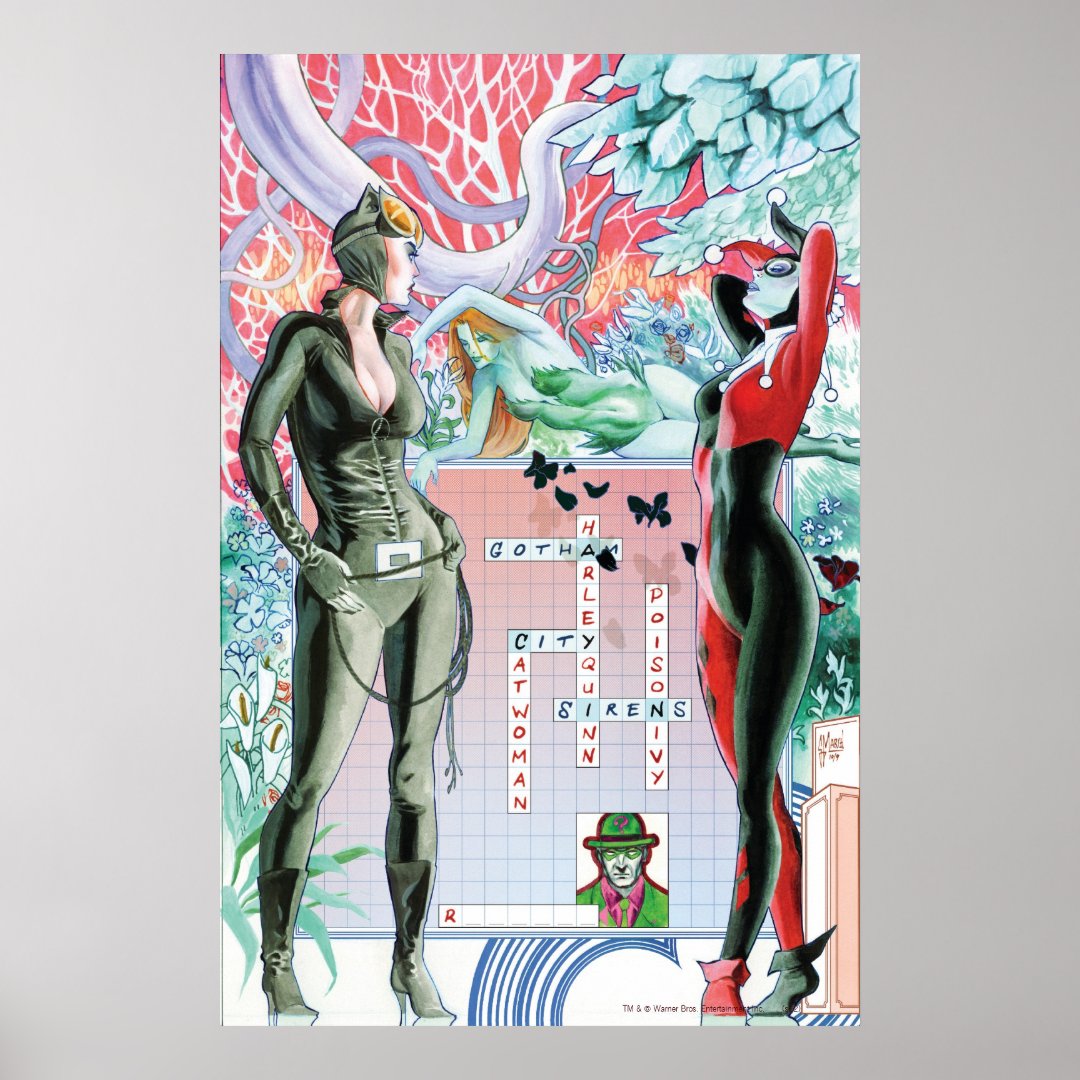 Gotham City Sirens Cv10 Poster | Zazzle
