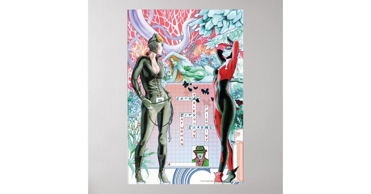 Gotham City Sirens Cv10 Poster | Zazzle