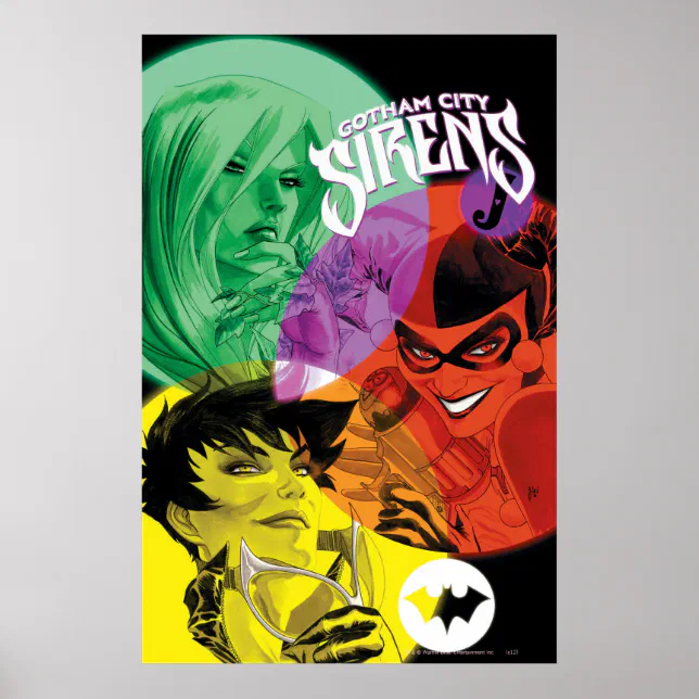 Gotham City Sirens Cv14 Poster | Zazzle