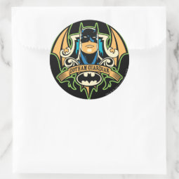 Gotham Guardian Classic Round Sticker | Zazzle