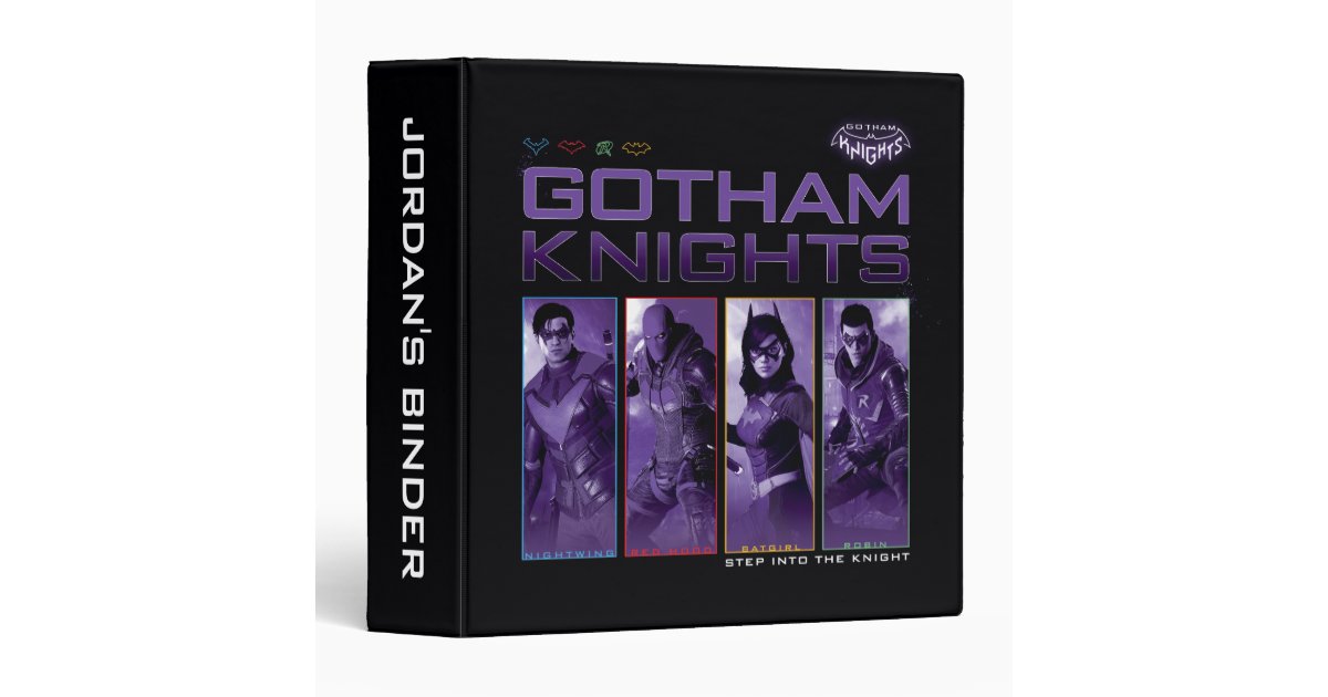 Gotham Knights Hero Panels 3 Ring Binder | Zazzle