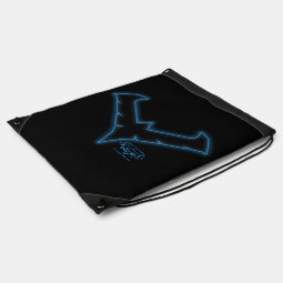 Gotham Knights Nightwing Logo Drawstring Bag | Zazzle