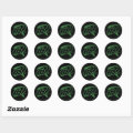 Gotham Knights Robin Logo Classic Round Sticker | Zazzle