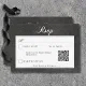 Gothic Black & White Skulls Heart Wedding QR Code RSVP Card | Zazzle