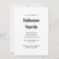 Gothic Cornfield Hayride Halloween Party Invitation | Zazzle