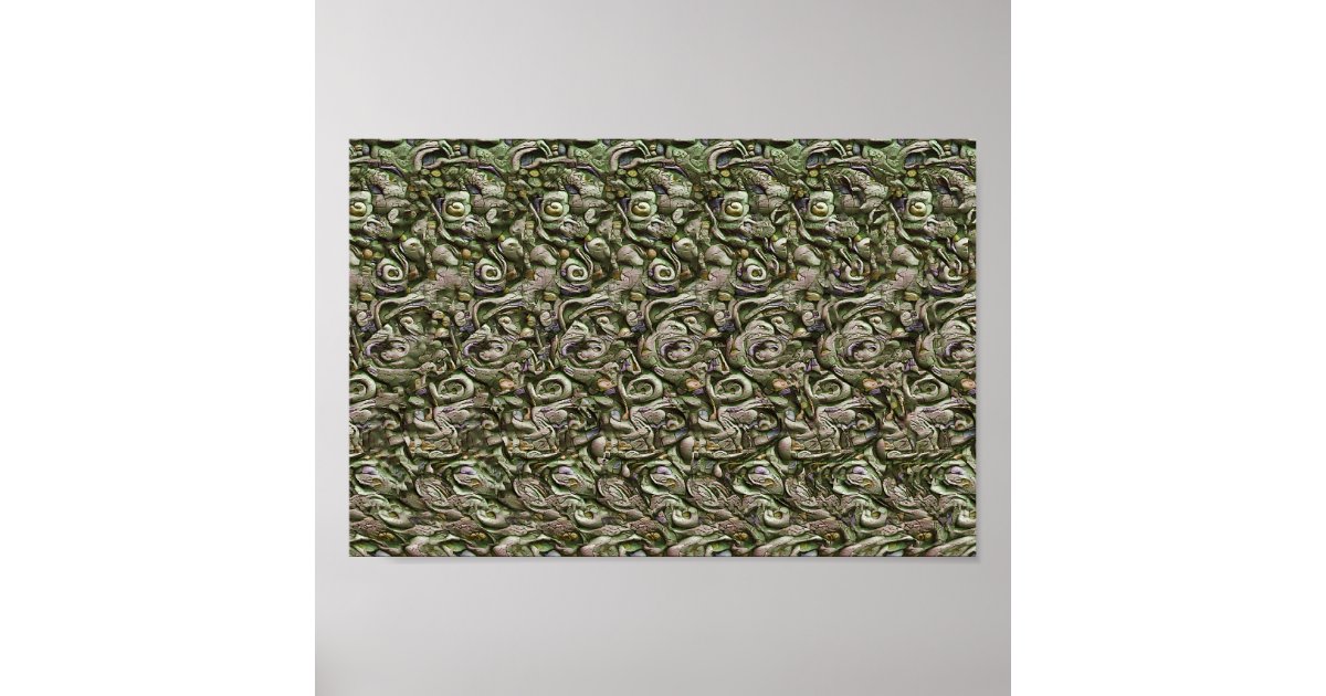 Gothic creature - Hidden 3D print | Zazzle