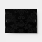 Gothic Damask A2 Envelope with Border for Label | Zazzle