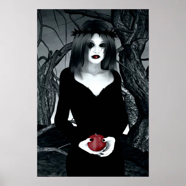 Gothic Eve Art Poster | Zazzle