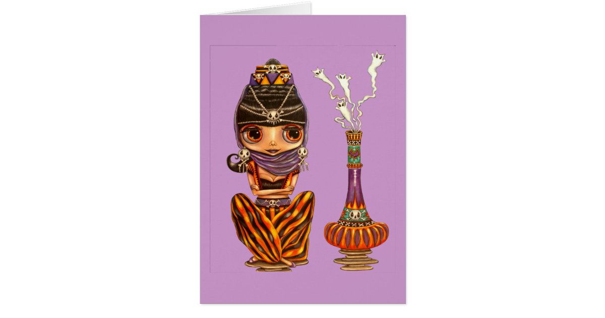Gothic Genie Card | Zazzle