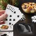 Gothic ghost playing cards | Zazzle