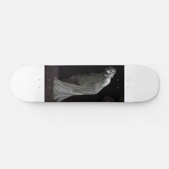 Gothic ghost skateboard deck | Zazzle