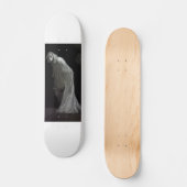 Gothic ghost skateboard deck | Zazzle