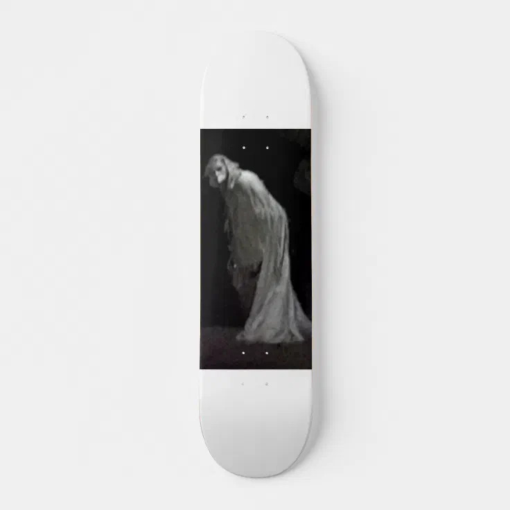 Gothic ghost skateboard deck | Zazzle