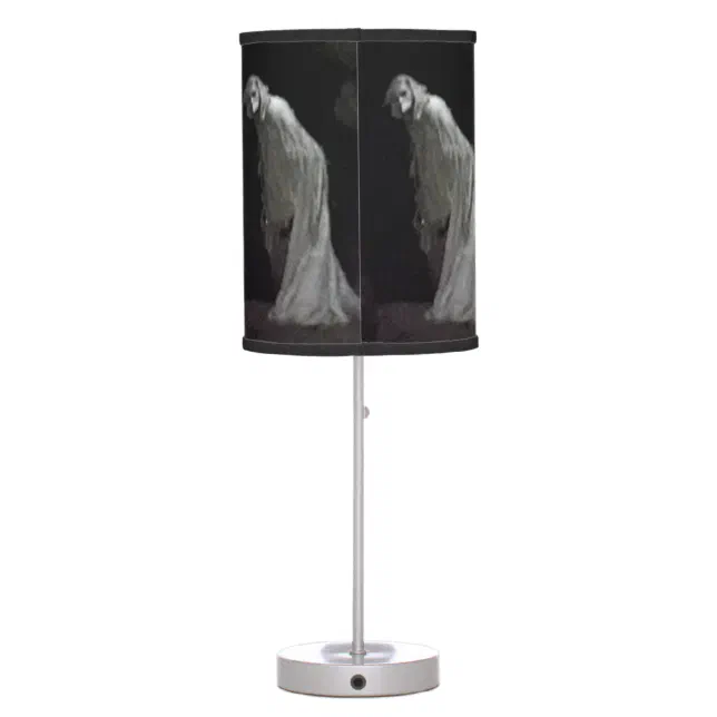 Gothic ghost table lamp | Zazzle