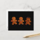 Gothic Gingerbread Man Postcard | Zazzle