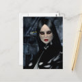 Gothic Girls Cyber Vamp postcard | Zazzle