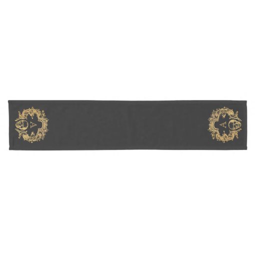 Gothic Glam | Table Runner | Black | Zazzle
