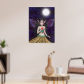 Gothic Gypsy Fairy Poster by Molly Harrison | Zazzle