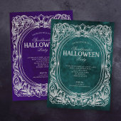 Gothic Halloween Party Invitation | Zazzle